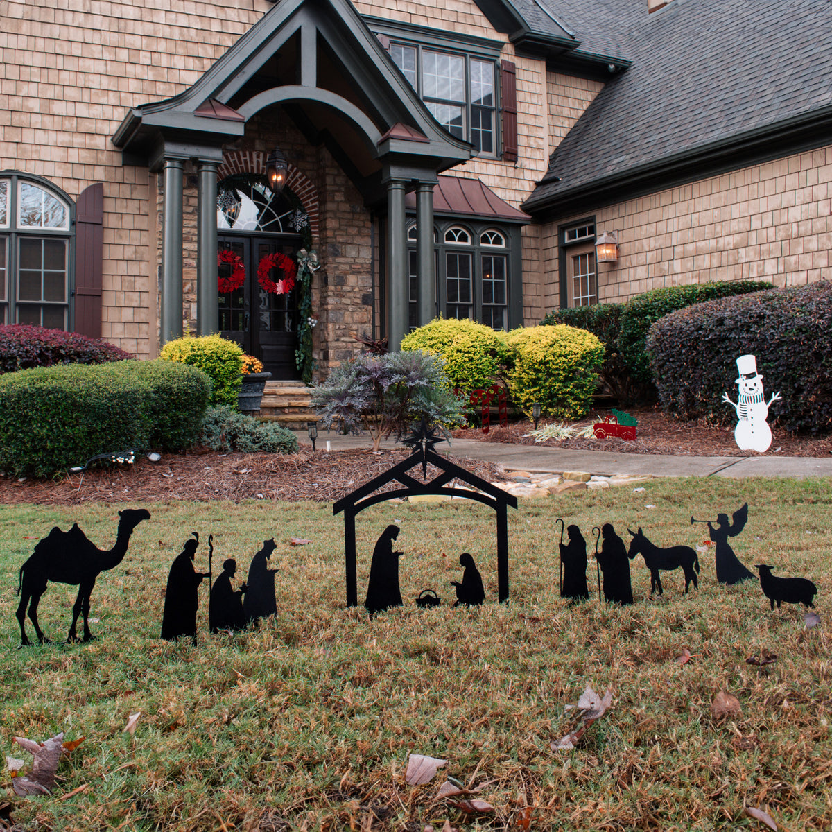 Nativity Yard Stakes – Infinity Metals Design