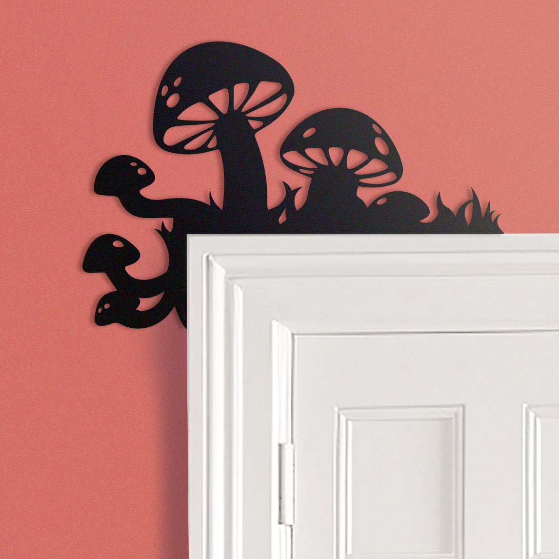 Mushroom Door Topper – Infinity Metals Design